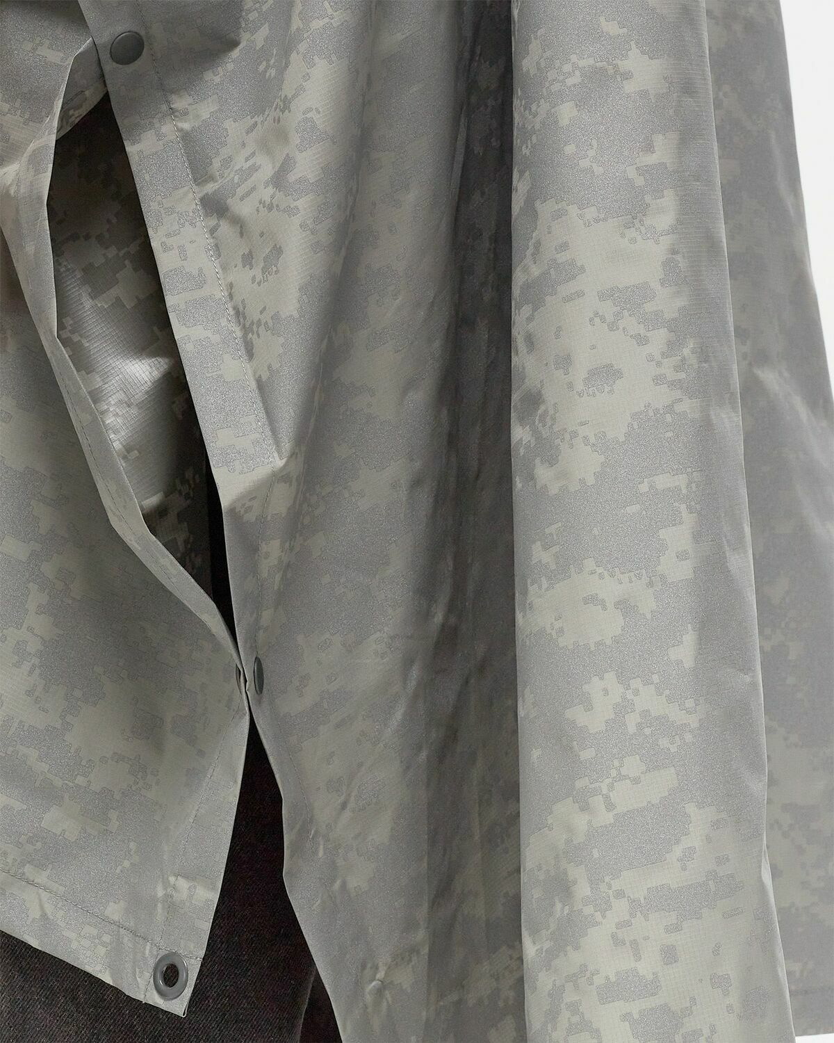 Patta Patta Digi Camo Poncho And Shoulder Bag Set Grey Windbreaker Patta