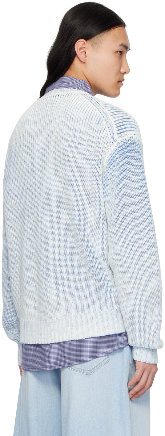 Acne Studios Blue Patch Sweater Acne Studios