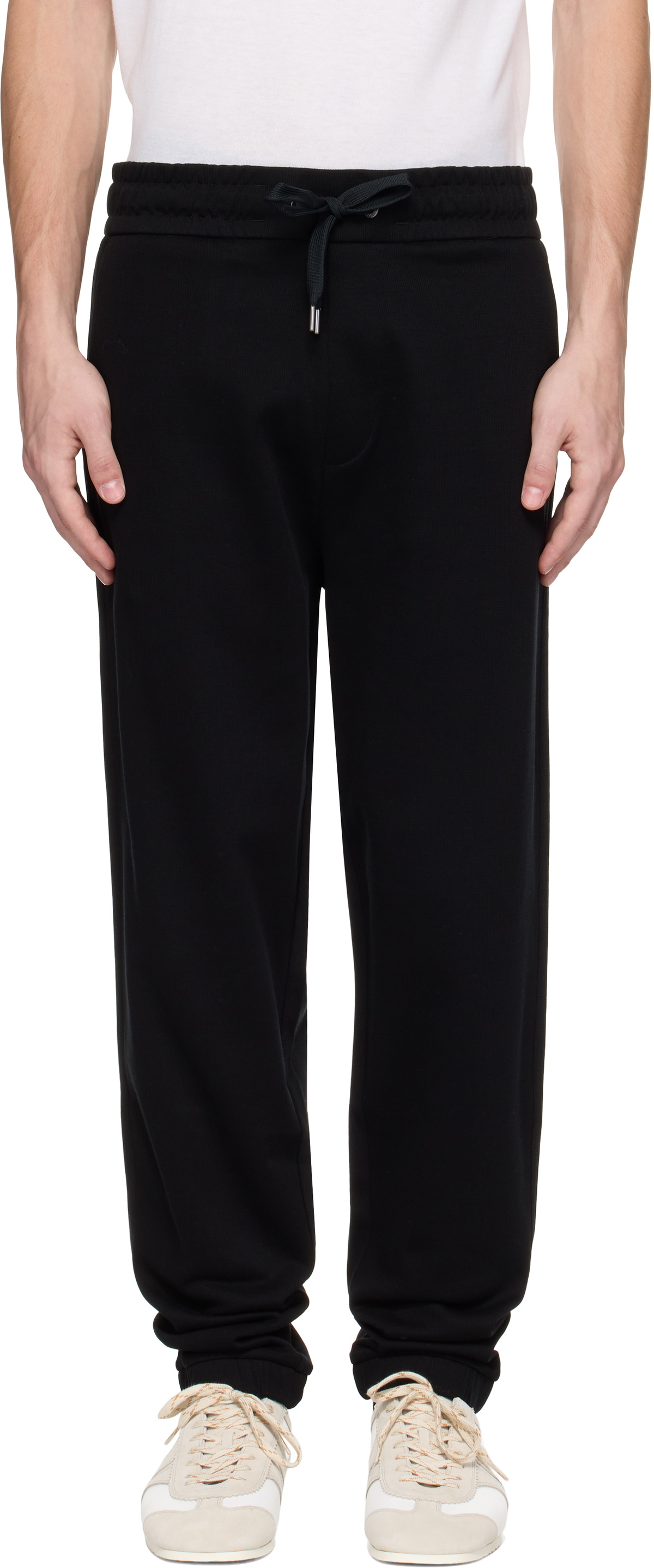 BOSS Black Drawstring Sweatpants BOSS