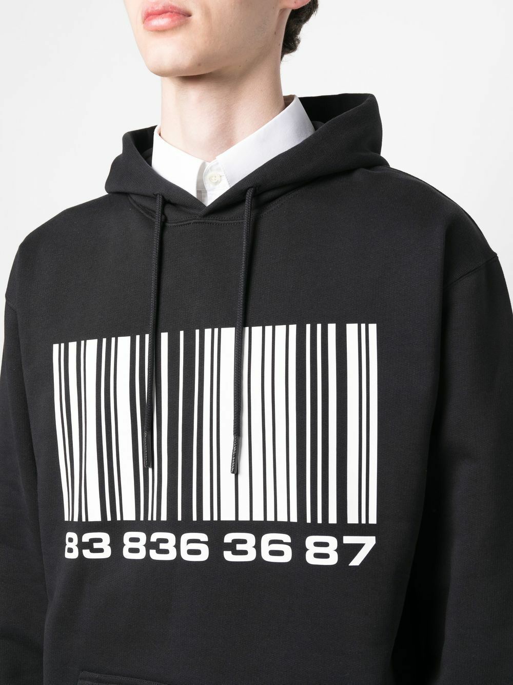 VTMNTS - Sweatshirt With Barcode Print VTMNTS