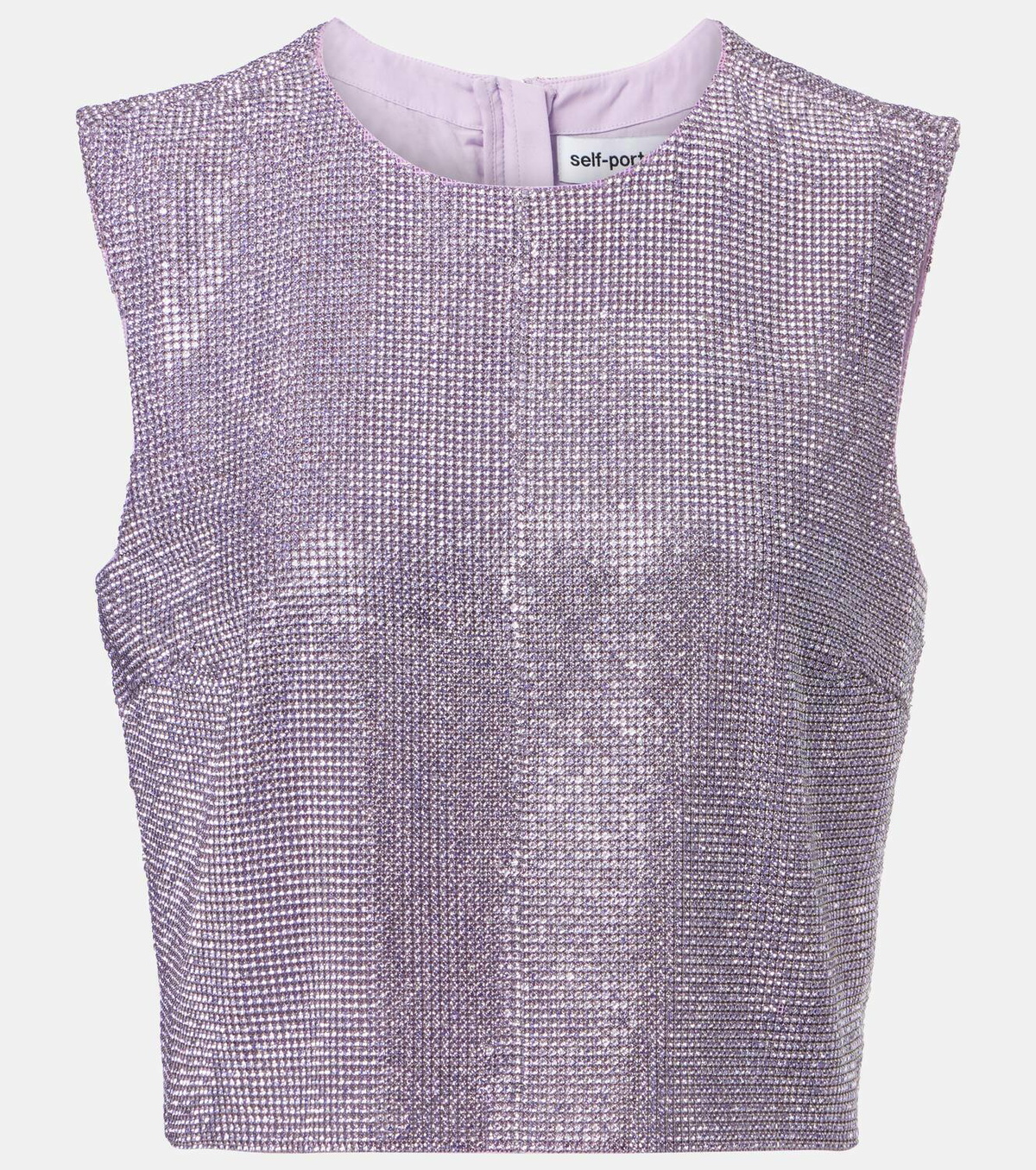 Self-Portrait Chainmail top Self-Portrait