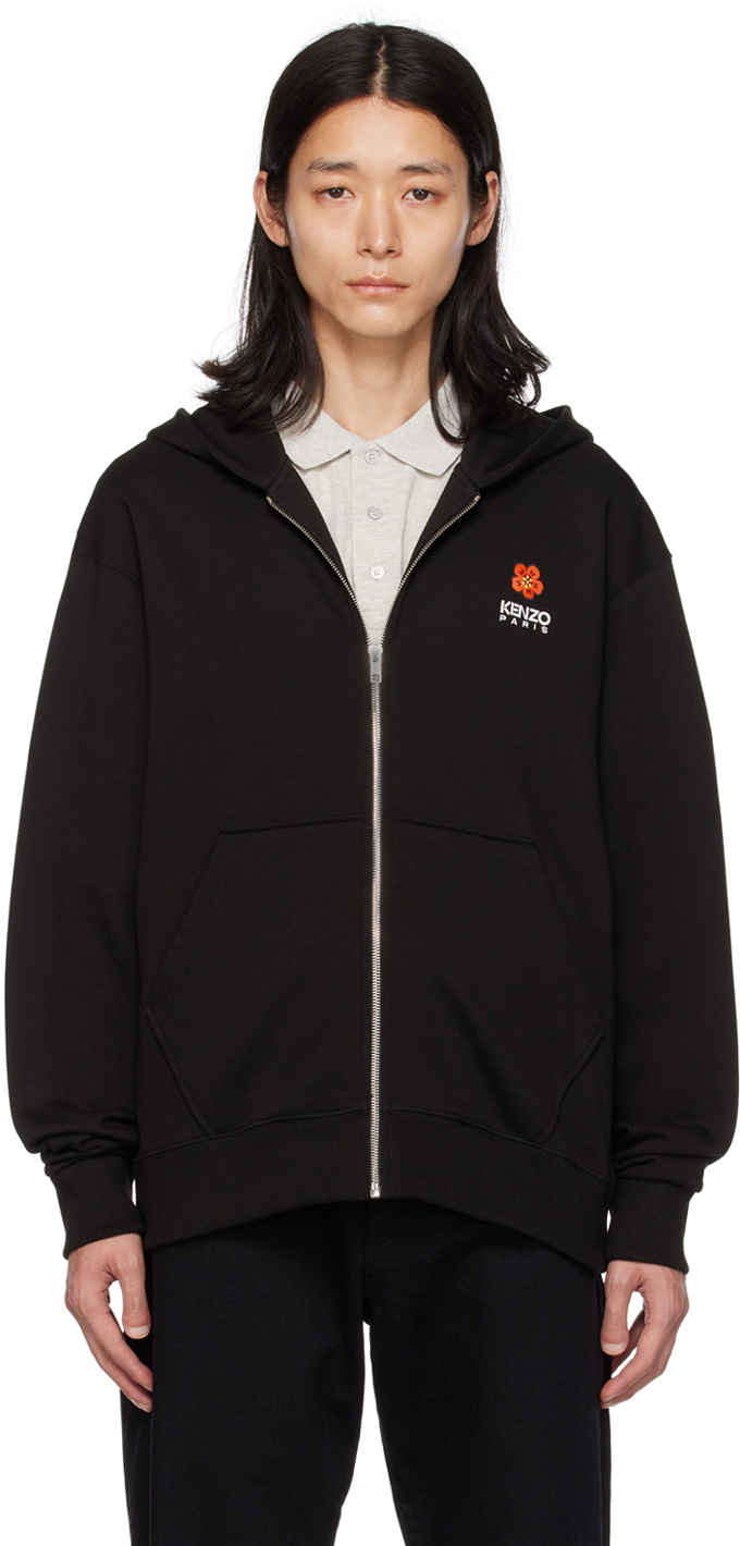 Kenzo Black Kenzo Paris Boke Flower Hoodie Kenzo