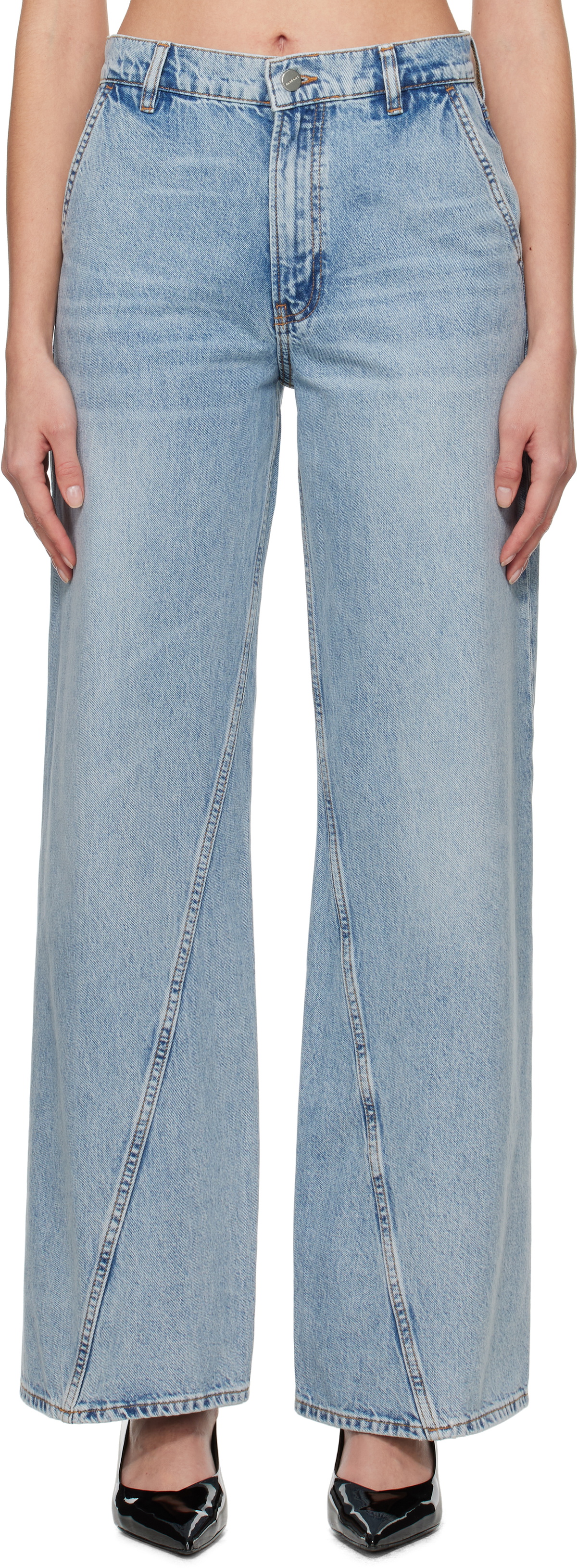 ANINE BING Blue Briley Jeans ANINE BING