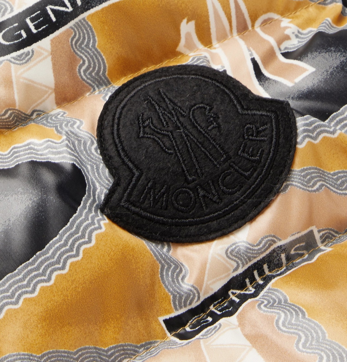 Moncler Genius - Fergus Purcell 2 Moncler 1952 Parker Printed Quilted ...