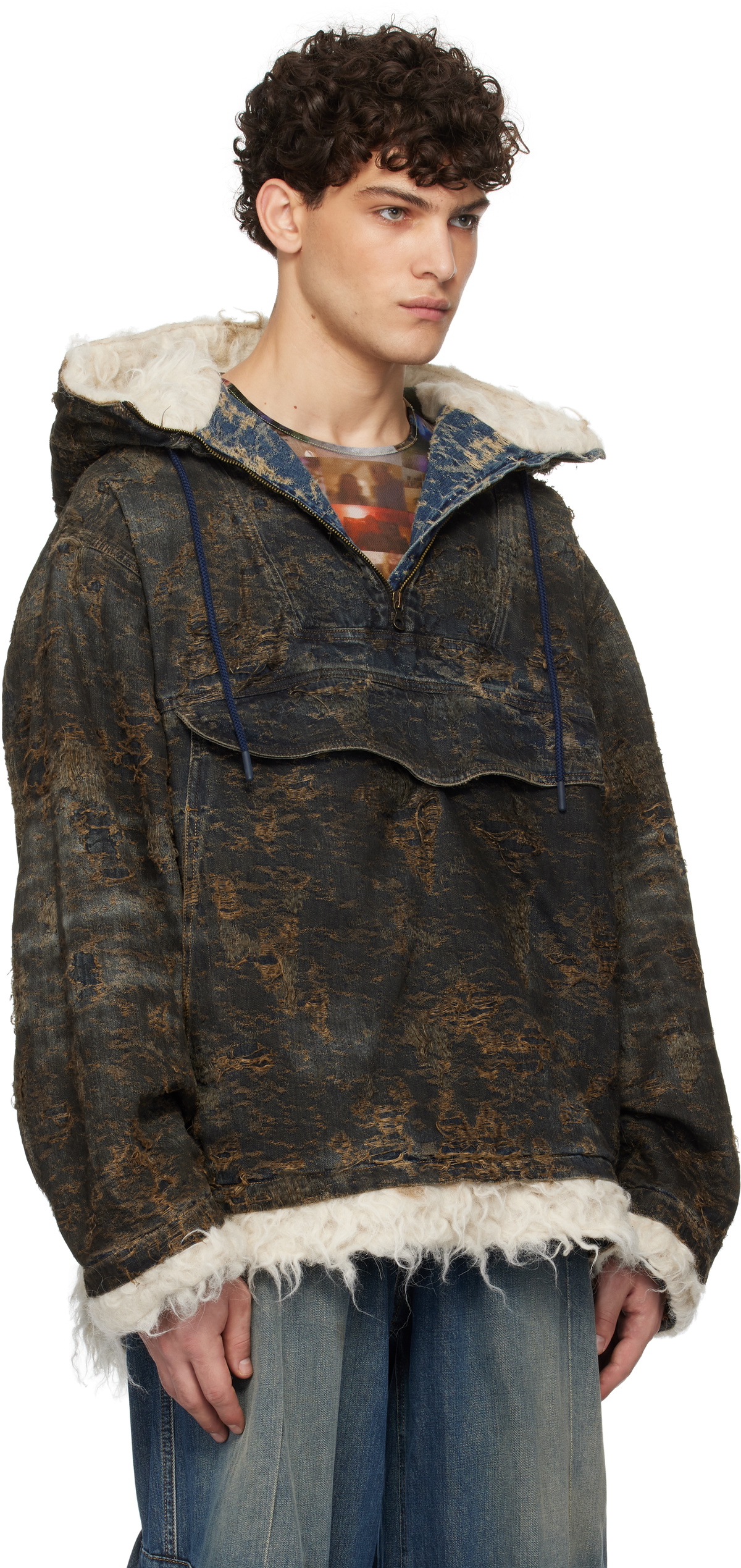 Diesel Black D-Arak-Fsf Denim Jacket Diesel