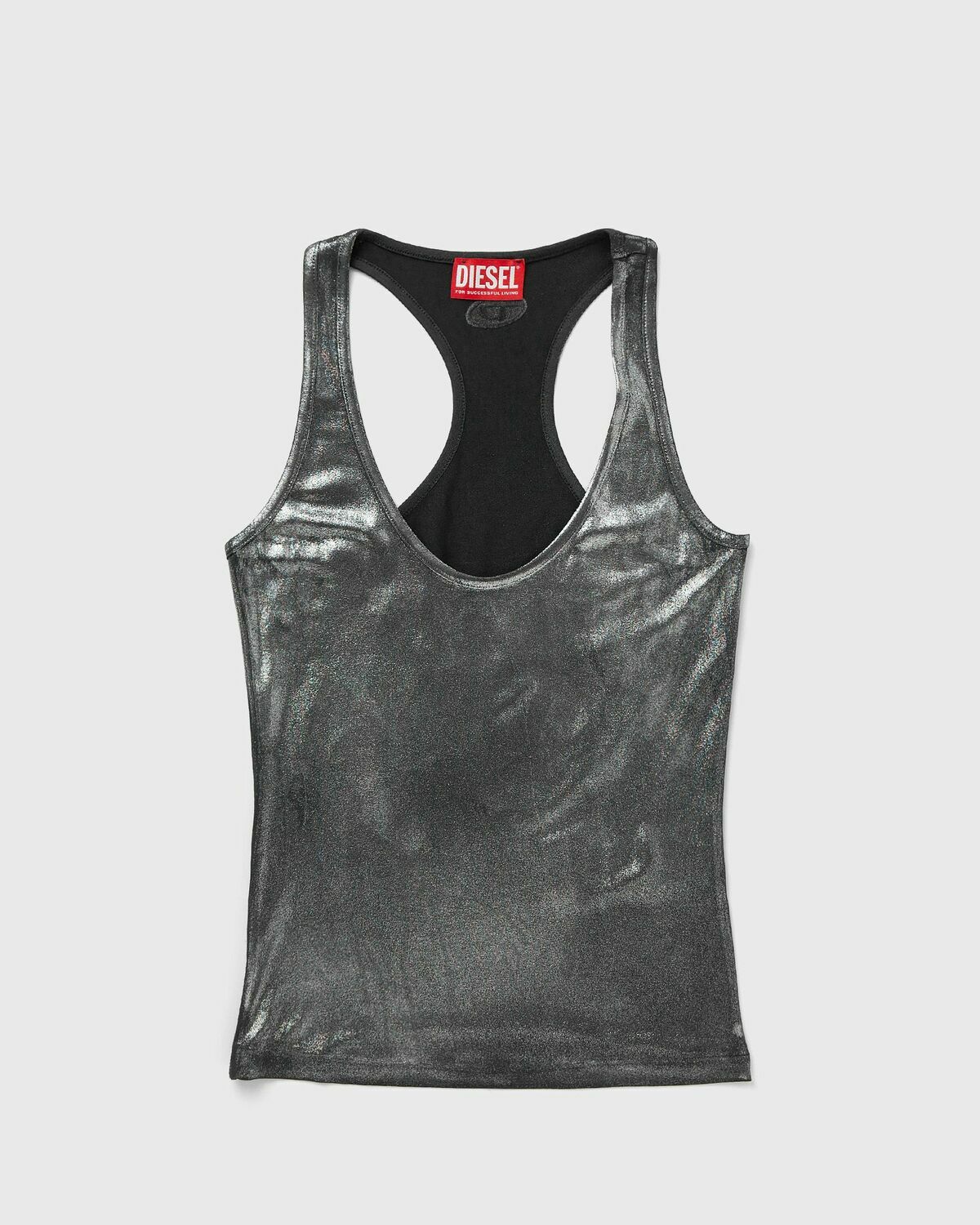 Diesel T-AMA TOP silver Womens Tops & Tank Diesel