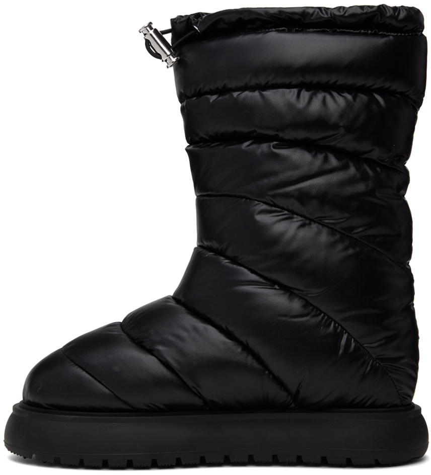 Moncler Black Gaia Down Boots Moncler