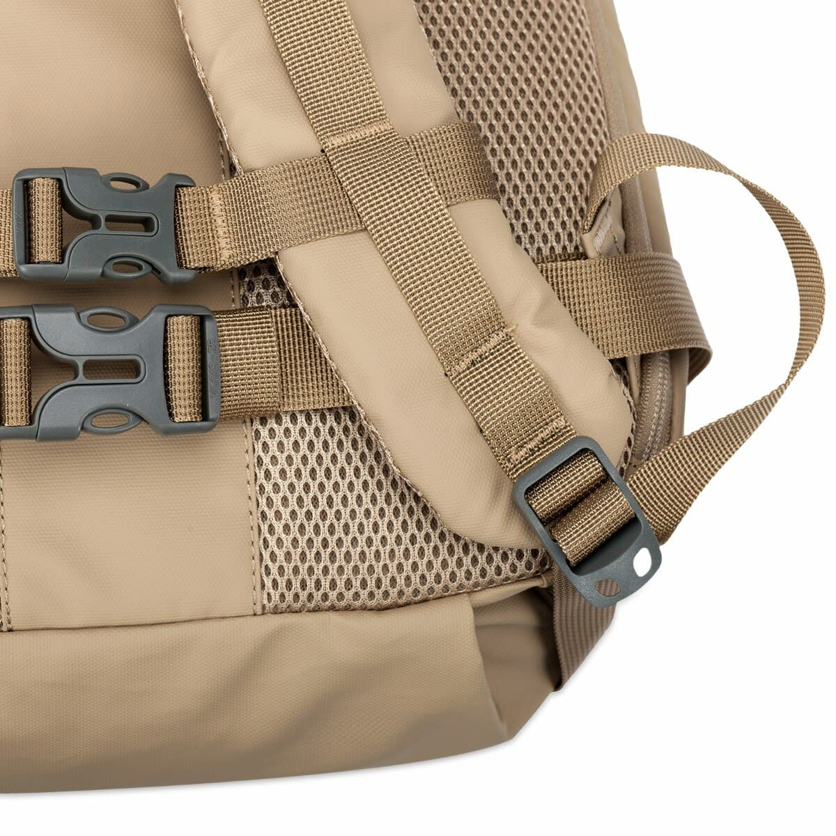 Elliker Kiln Hooded Zip-Top Backpack in Sand Elliker