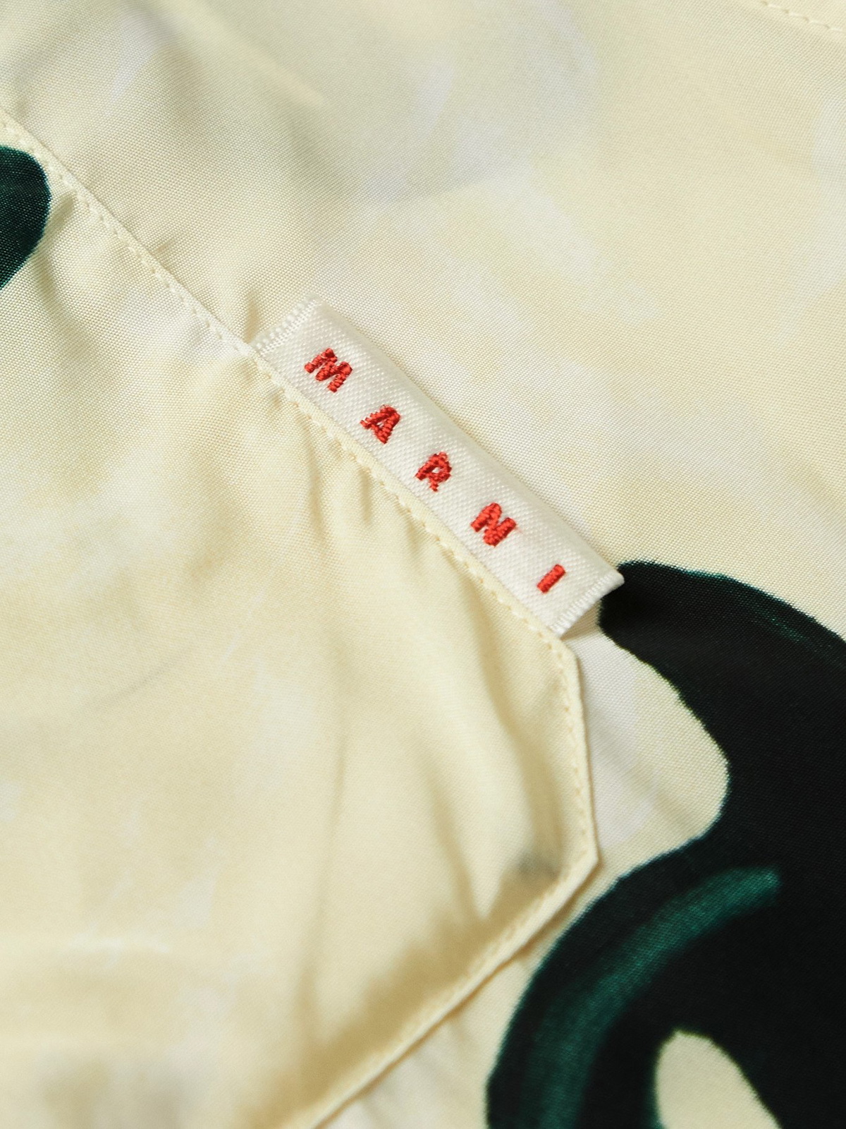 MARNI - Printed Camp-Collar Satin Shirt - Multi - IT 48 Marni