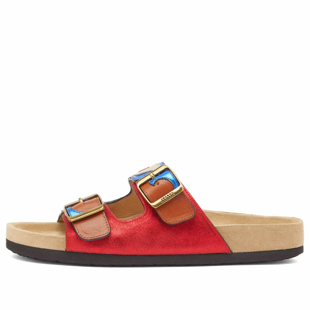 Isabel Marant Étoile Women's Lelik Flame Buckle Sandal in Multicolor ...
