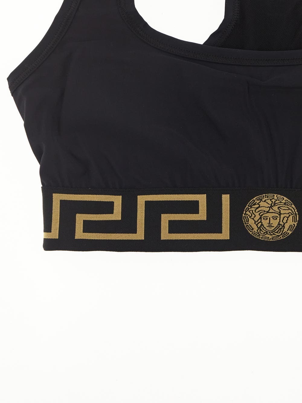 Versace Underwear Greca Border Gym Bra Versace Underwear