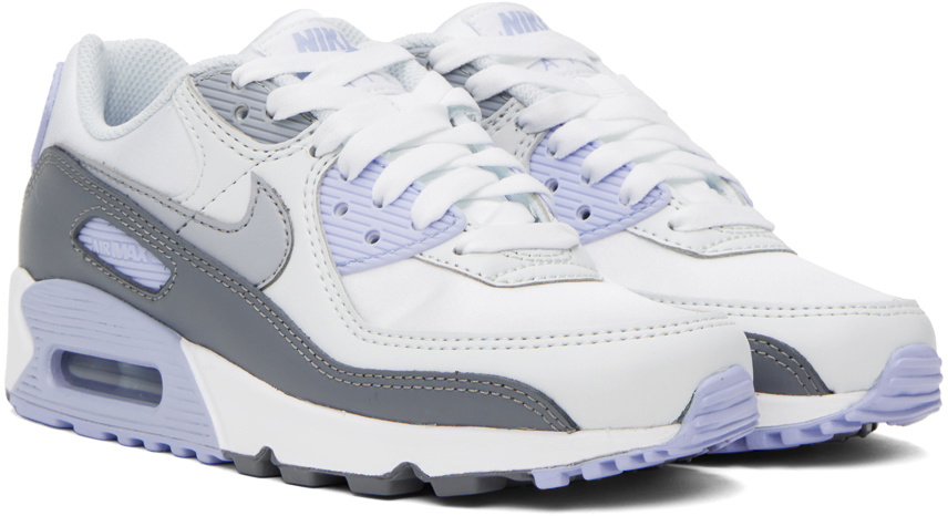 Nike Gray & Blue Air Max 90 Sneakers Nike