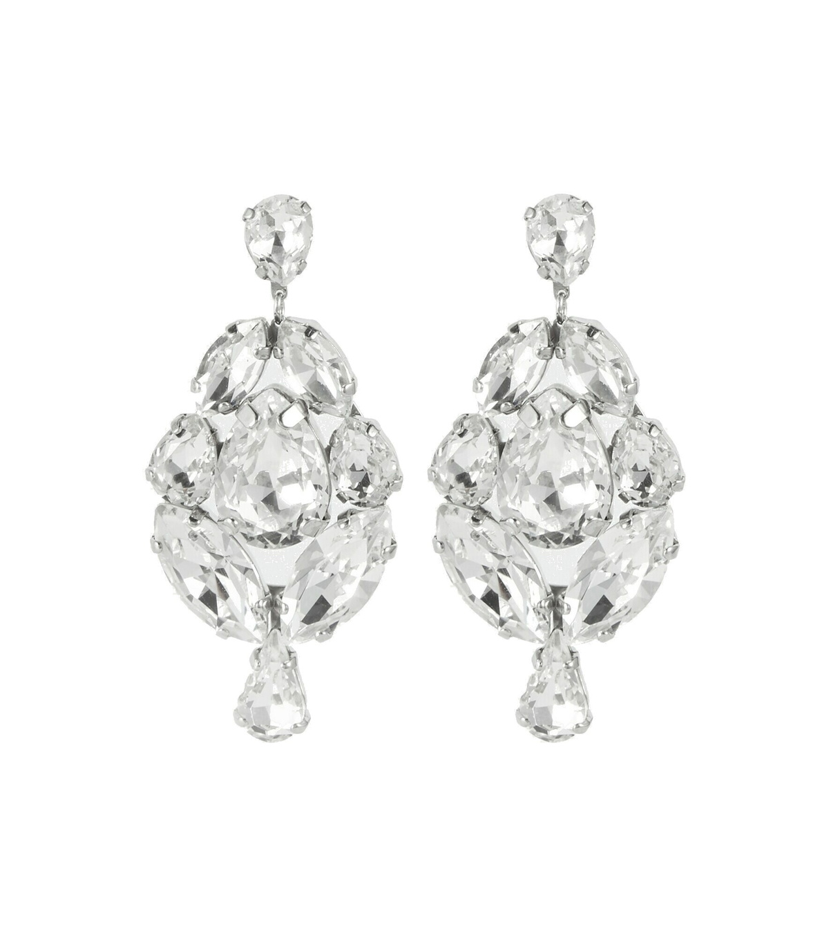 Simone Rocha - Crystal-embellished earrings Simone Rocha