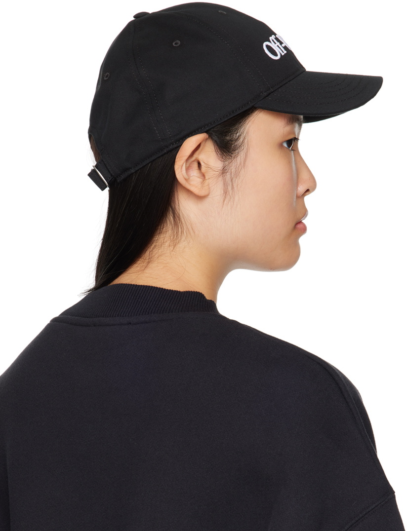 Off-White Black Embroidered Cap Off-White