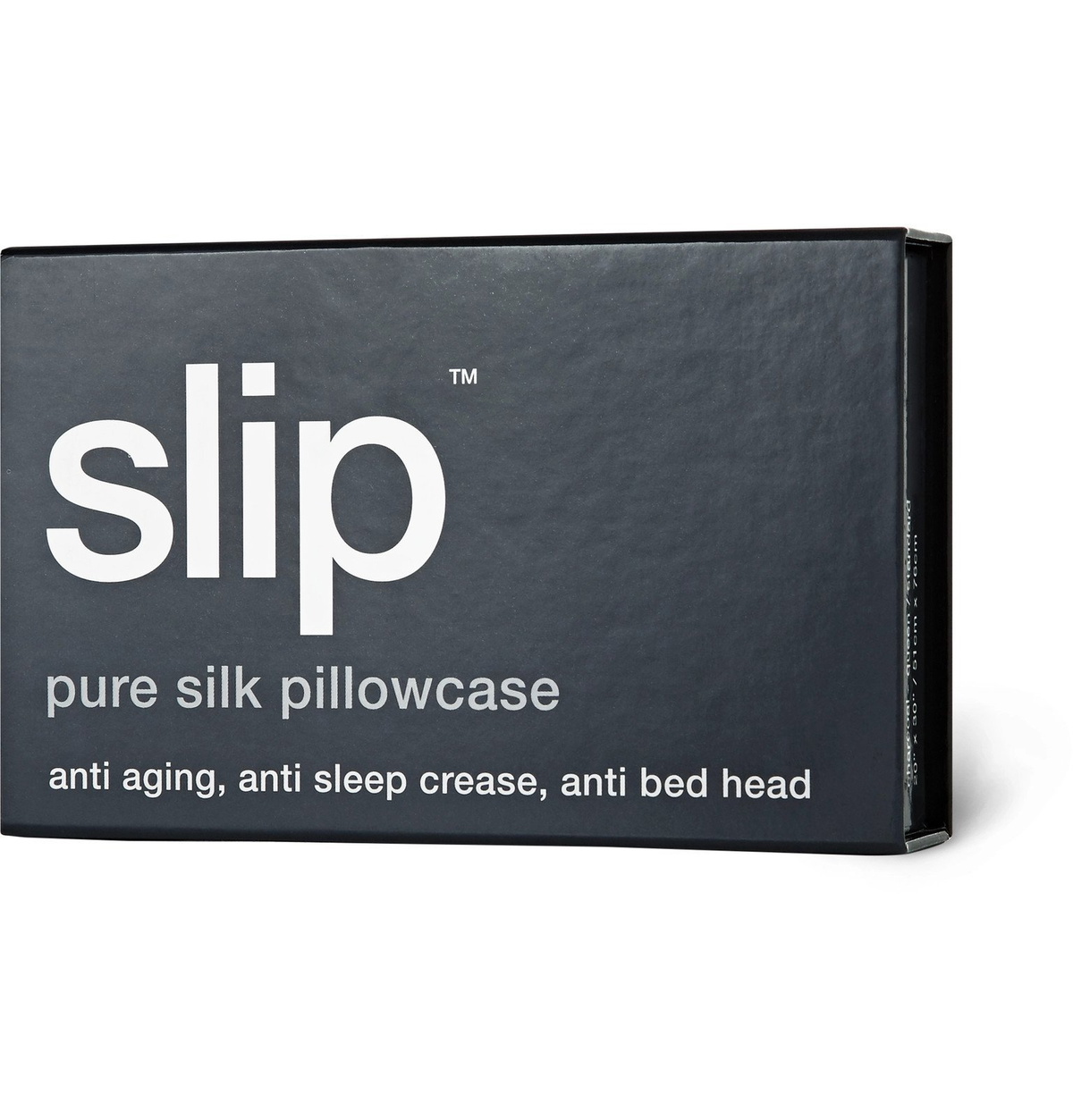 Slip - Embroidered Mulberry Slipsilk™ Queen Pillowcase - Gray Slip