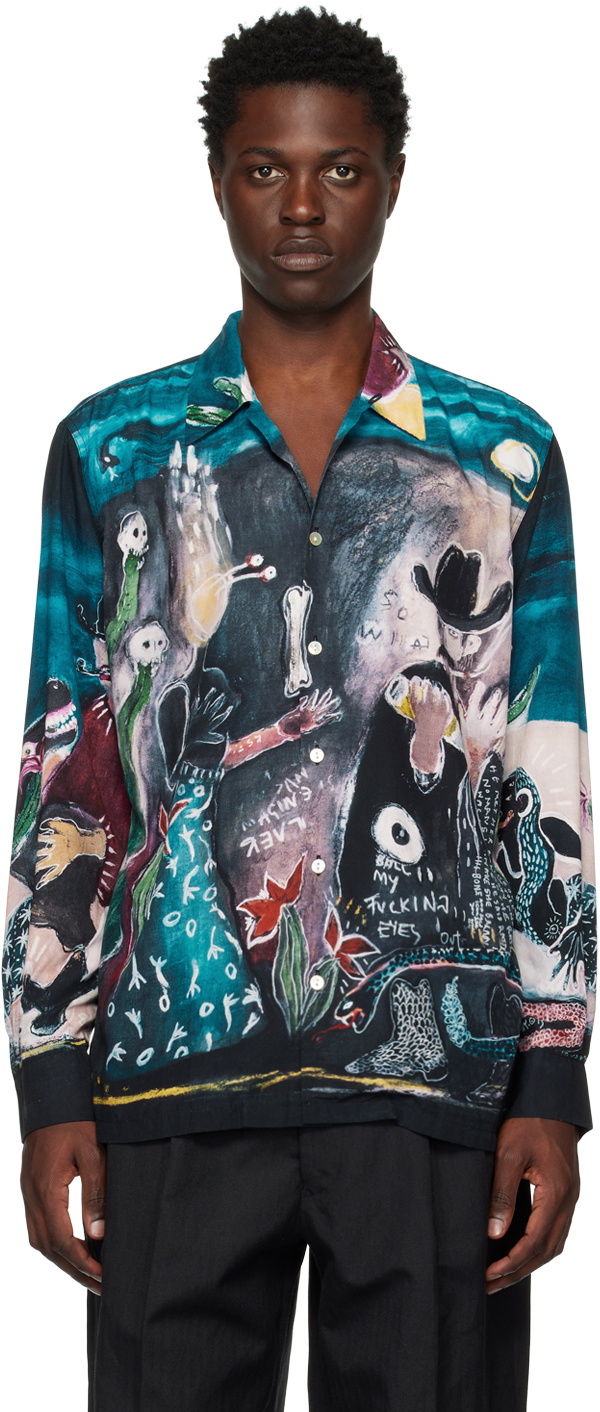 Endless Joy Multicolor Above Snakes Shirt Endless Joy