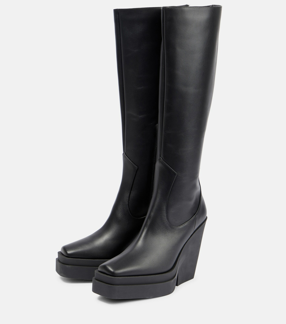 Gia Borghini - Gia 14 leather knee-high boots Gia Borghini