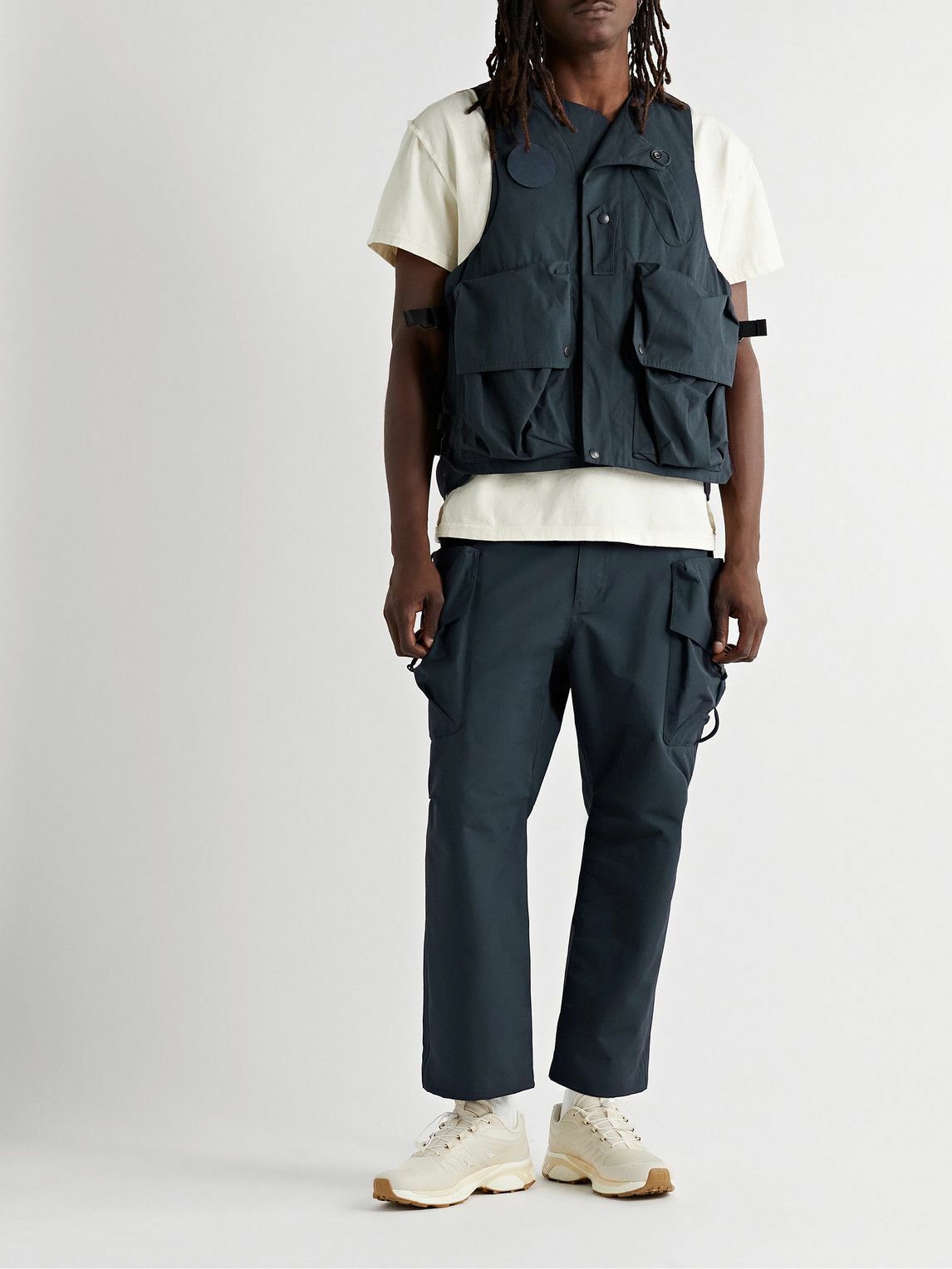 Norbit by Hiroshi Nozawa - Throwing Fits Mesh-Panelled CORDURA® Gilet ...