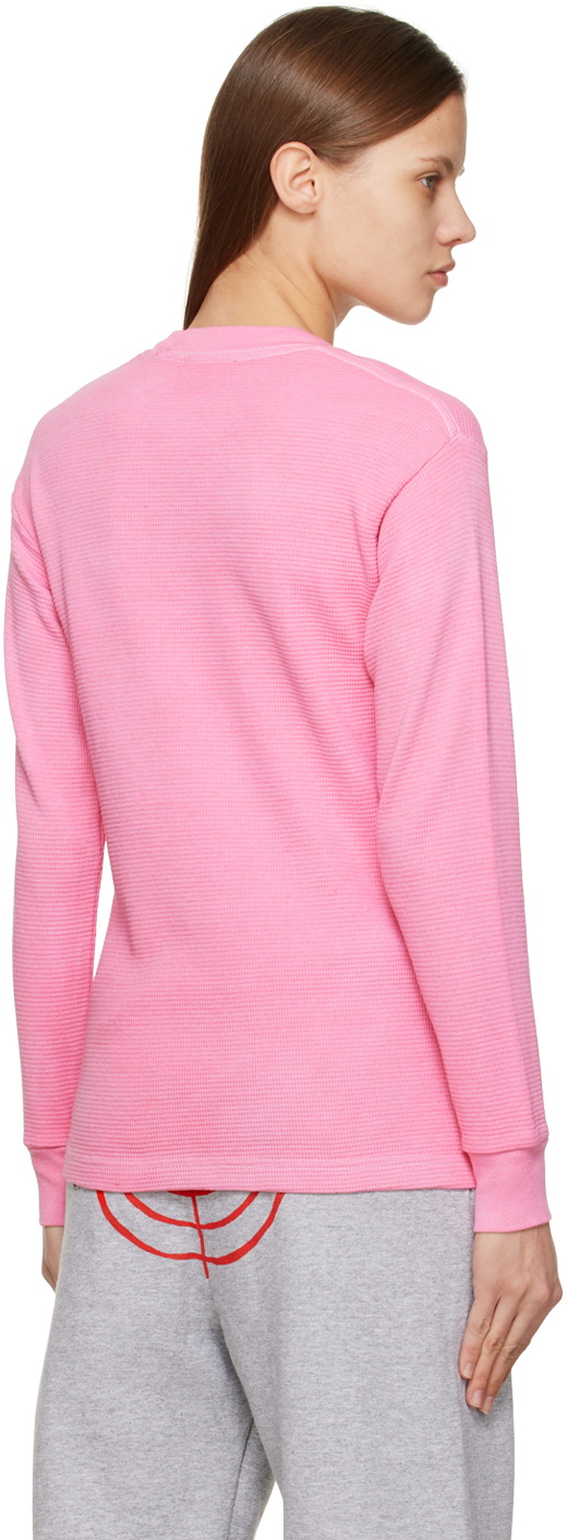 HOLLYWOOD GIFTS SSENSE Exclusive Pink 'Sick Puppy' Long Sleeve T-Shirt