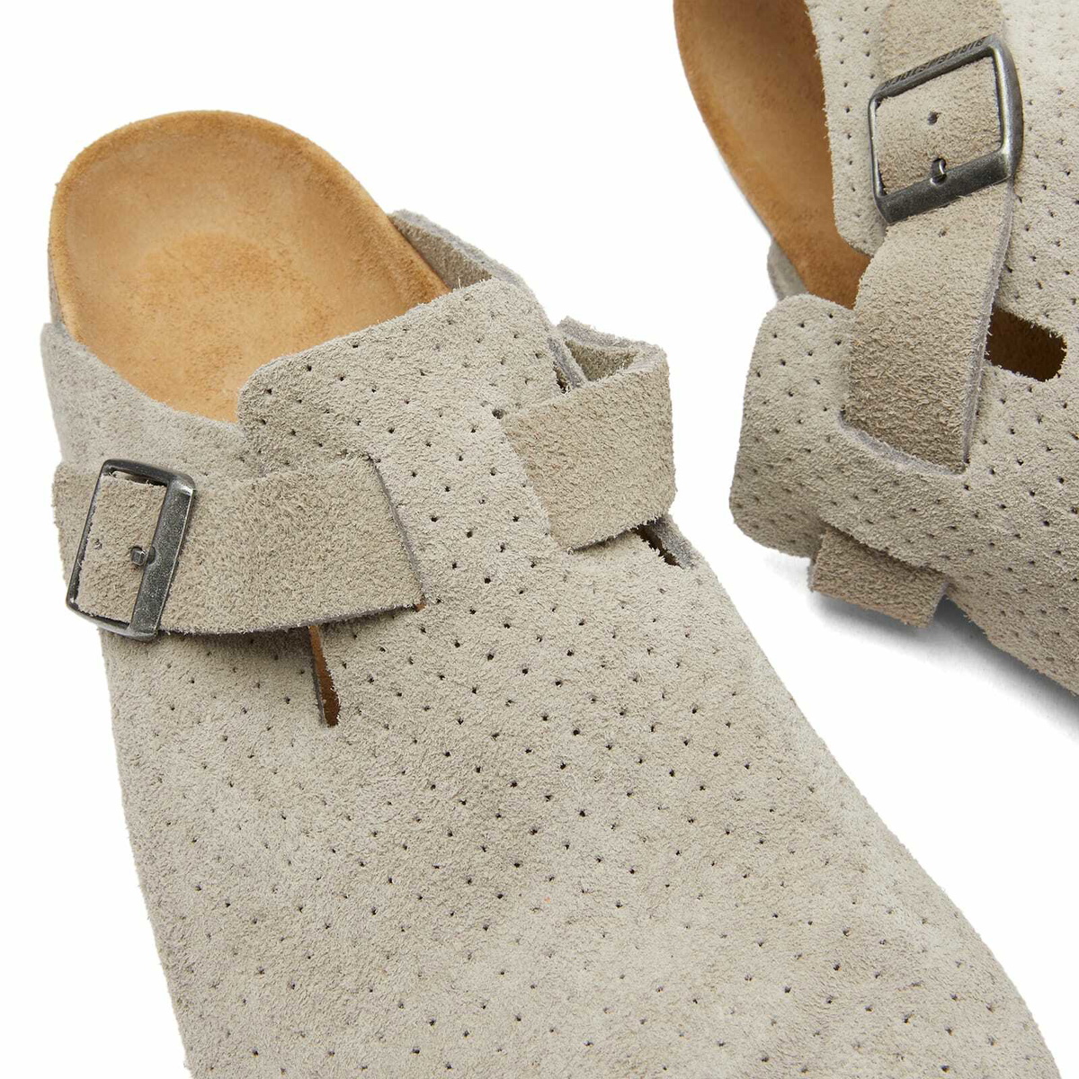 Birkenstock Boston Clog - Stone Coin Embossed Dots Birkenstock
