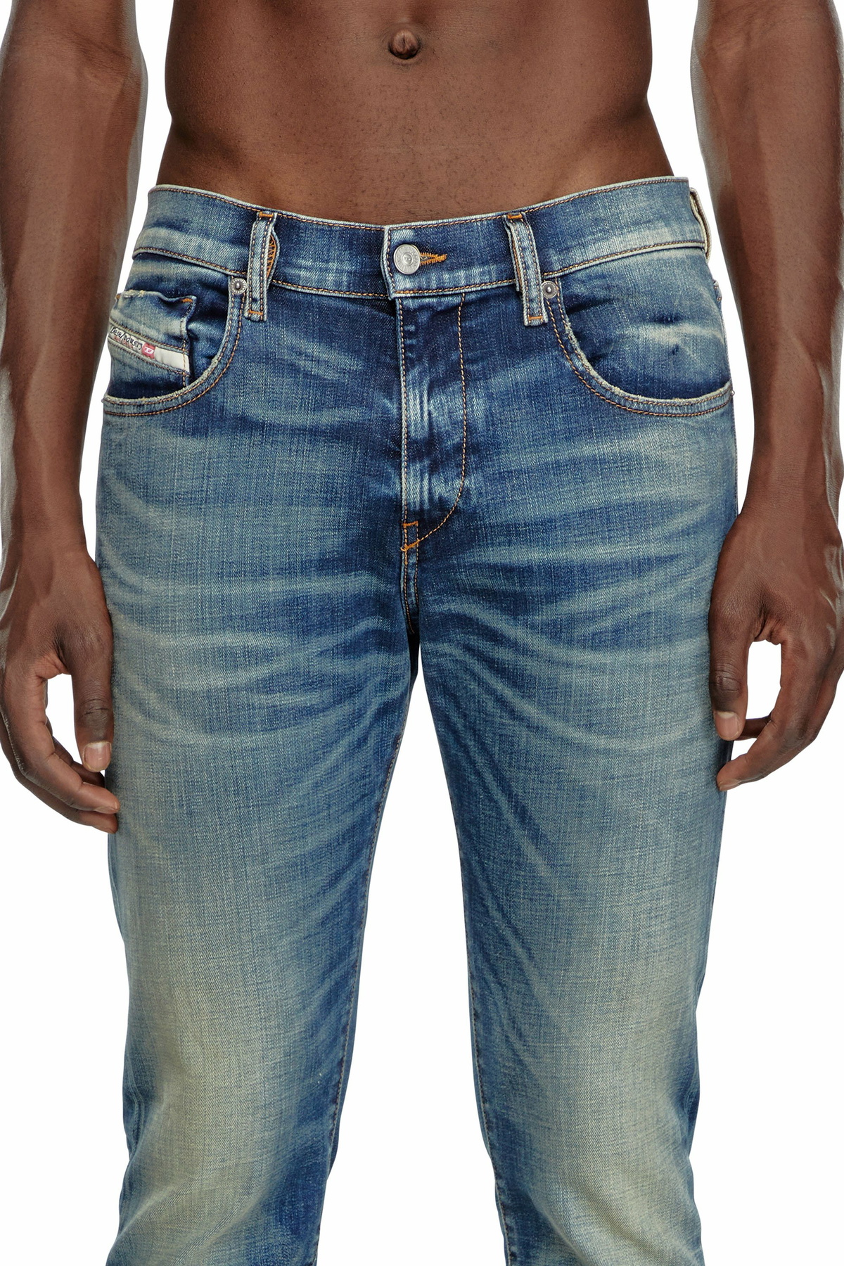 Diesel Slim Jeans - 2019 D-Strukt - Jeans Mens in Blue Diesel