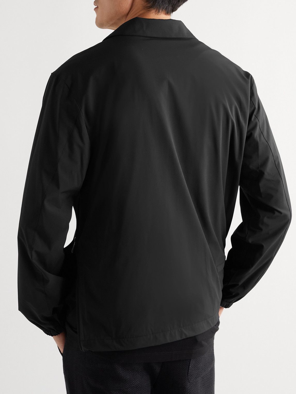 Theory - Kylan Precision Tech Half-Zip Jacket - Black Theory