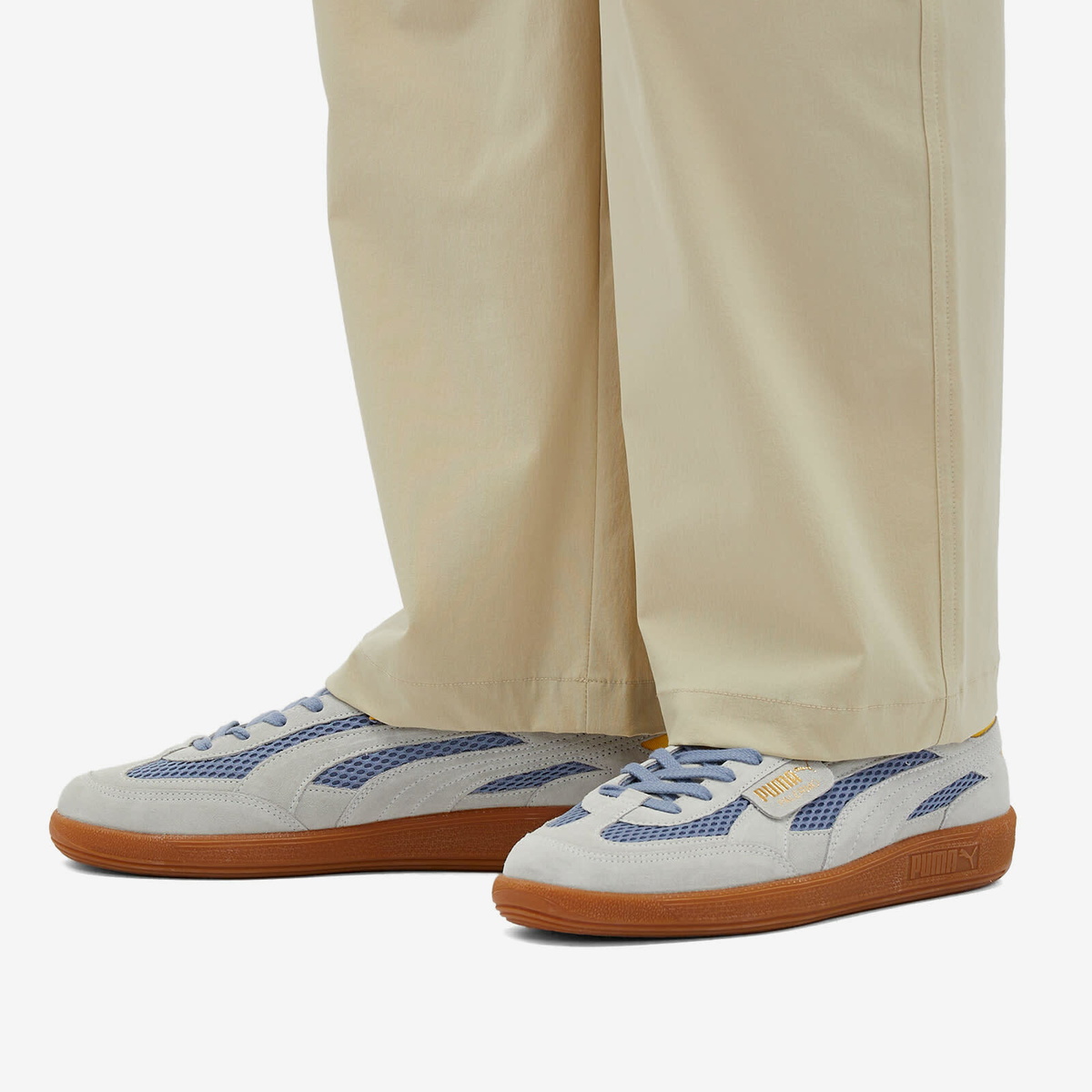 Puma Palermo KIDSUPER Sneakers in Grey/Filtered Ash Puma