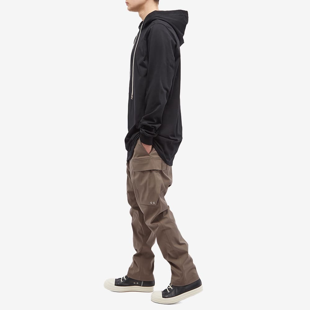 Rick Owens Men's Long Cargo Pant in Dust Rick Owens