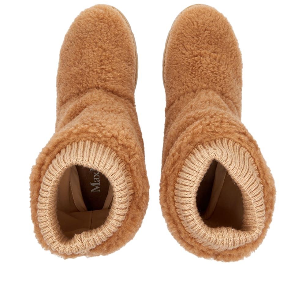 Max Mara Women's Tanith Teddy Boot in Camel Max Mara