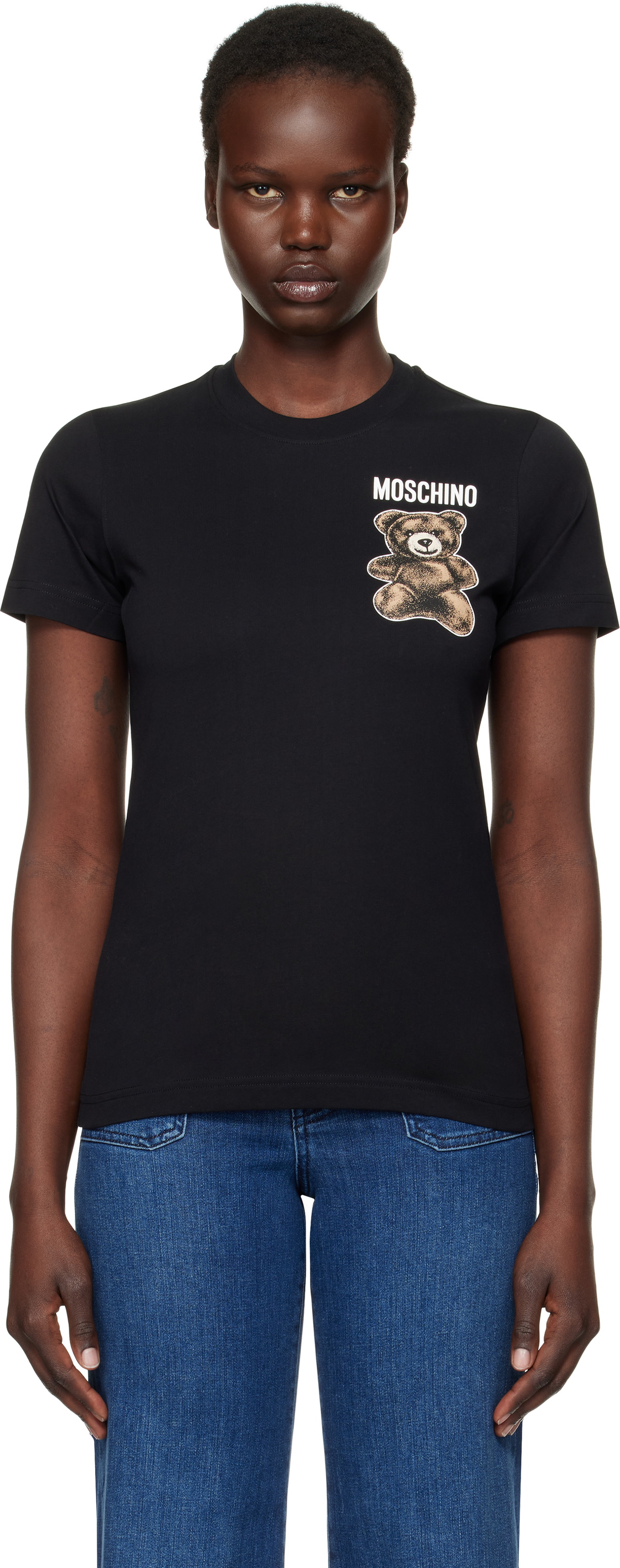 Moschino Black Teddy Bear T-shirt Moschino