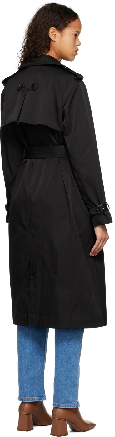 BOSS Black Double-Breasted Trench Coat BOSS