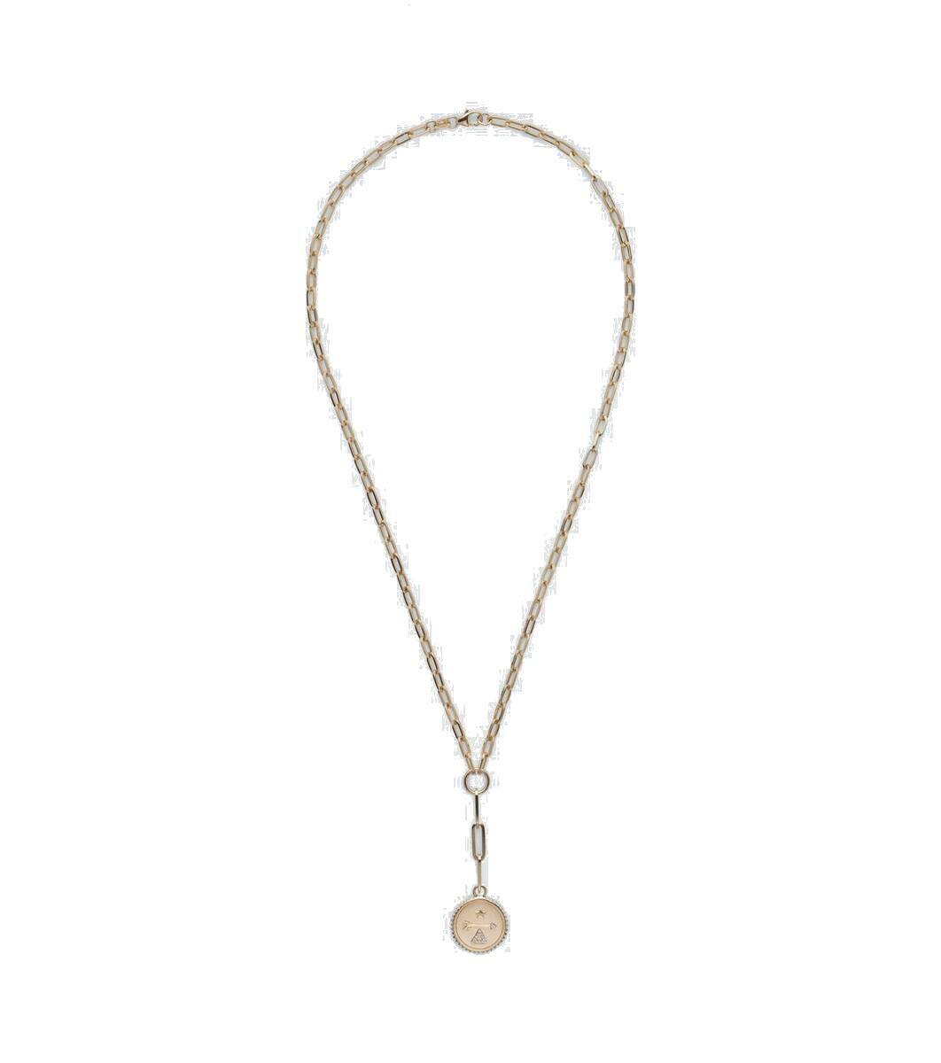 Foundrae Dream 18kt gold chain necklace with diamonds Foundrae