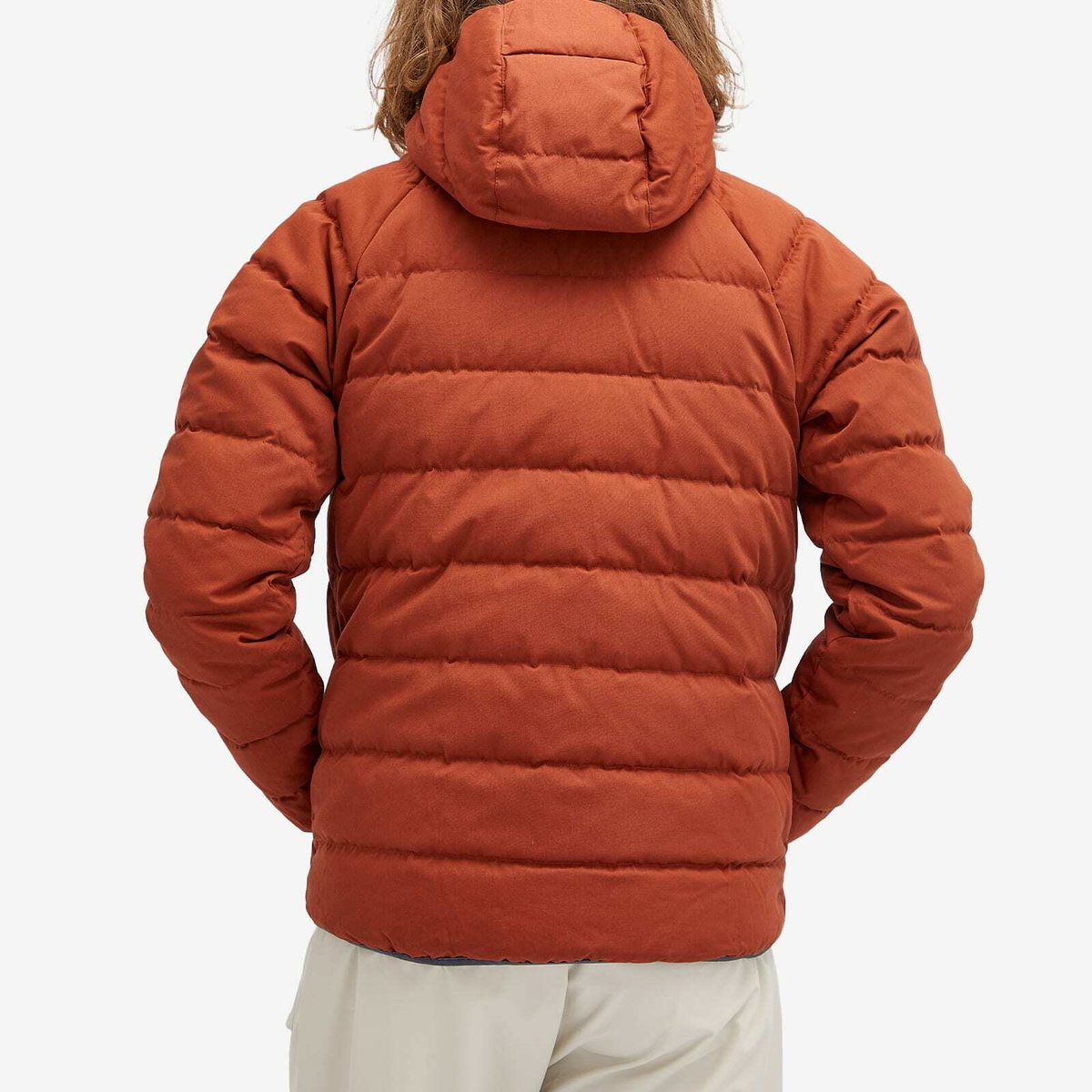Patagonia Men's Cotton Down Jacket in Burnished Red Patagonia