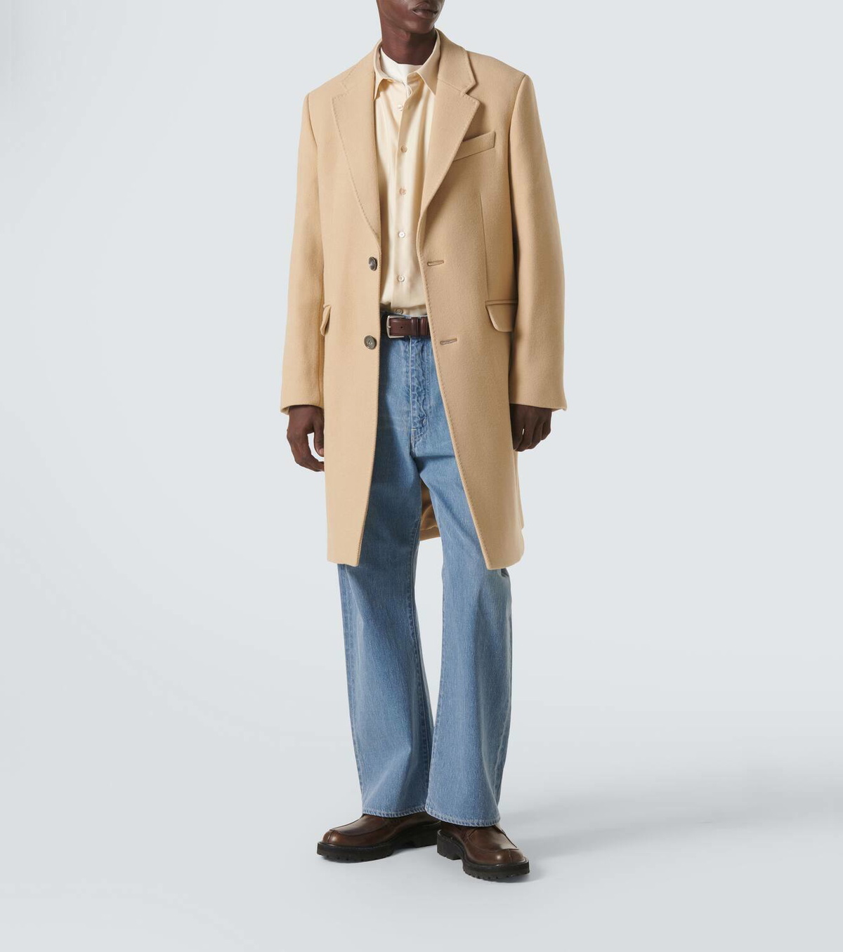 Ami Paris Single-breasted wool coat AMI