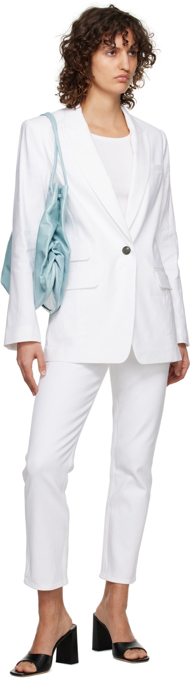 rag & bone White Foster Blazer Rag and Bone