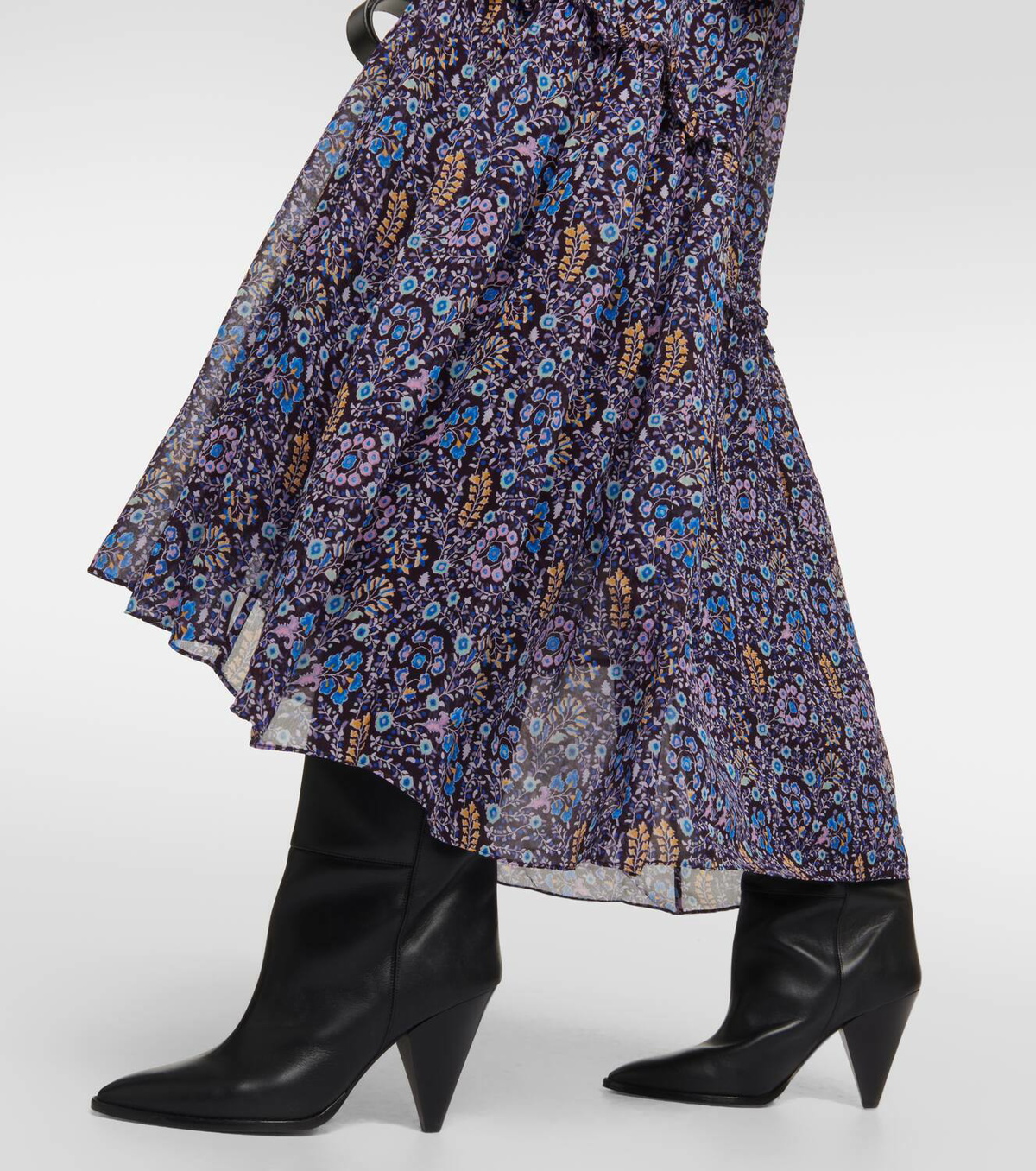 Marant Etoile Naema paisley georgette maxi dress Isabel Marant Etoile