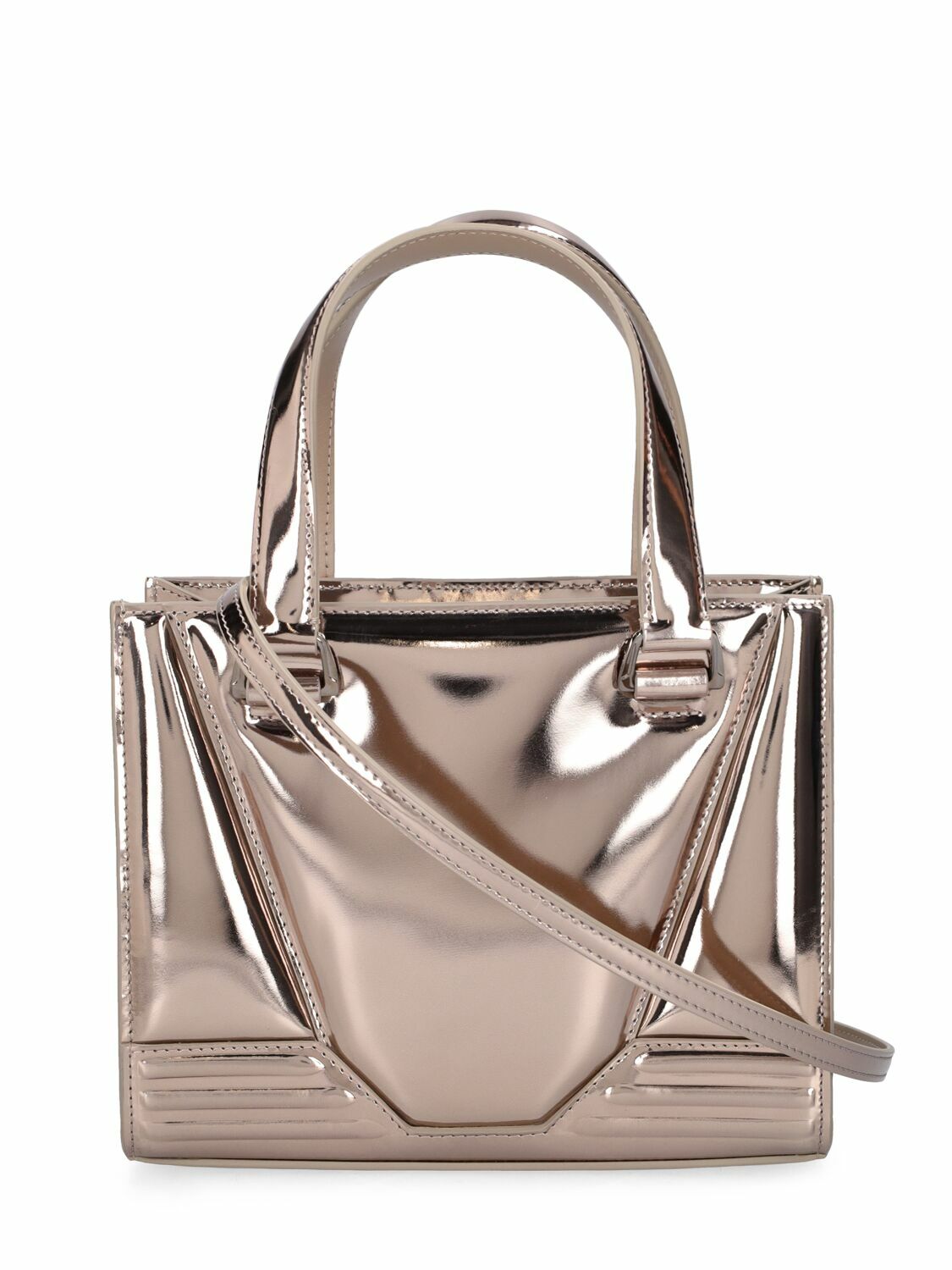 FERRARI - Mini Mirrored Leather Tote Bag Ferrari