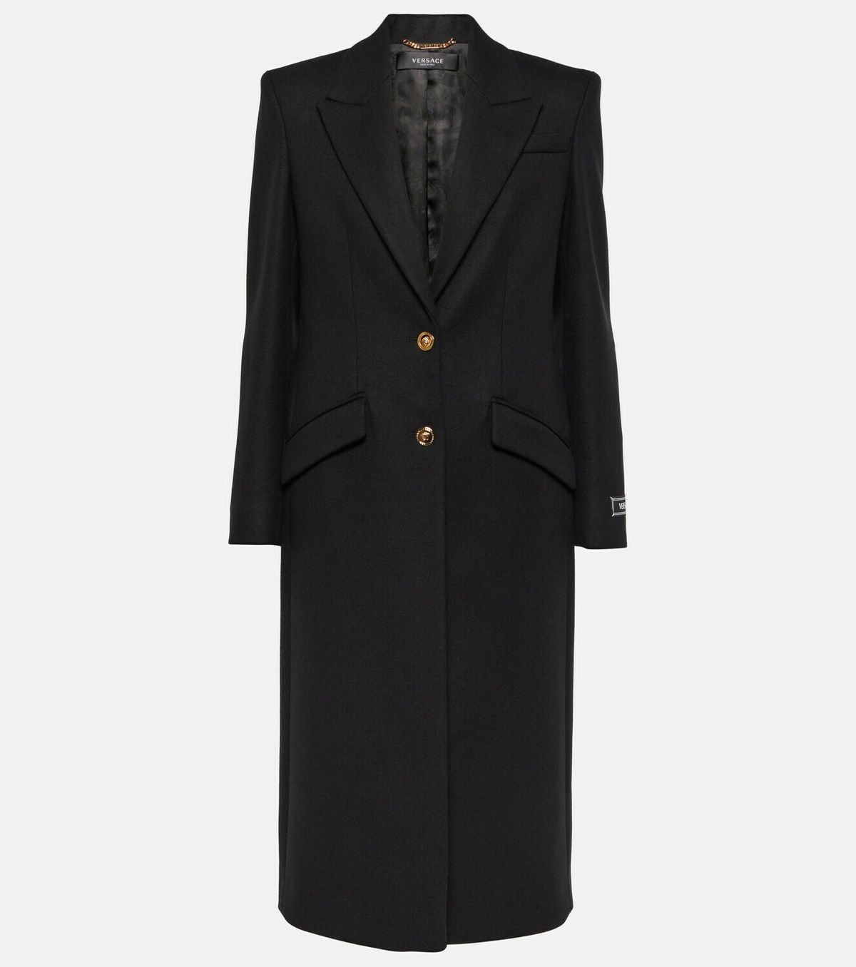 Versace Medusa wool-blend coat Versace