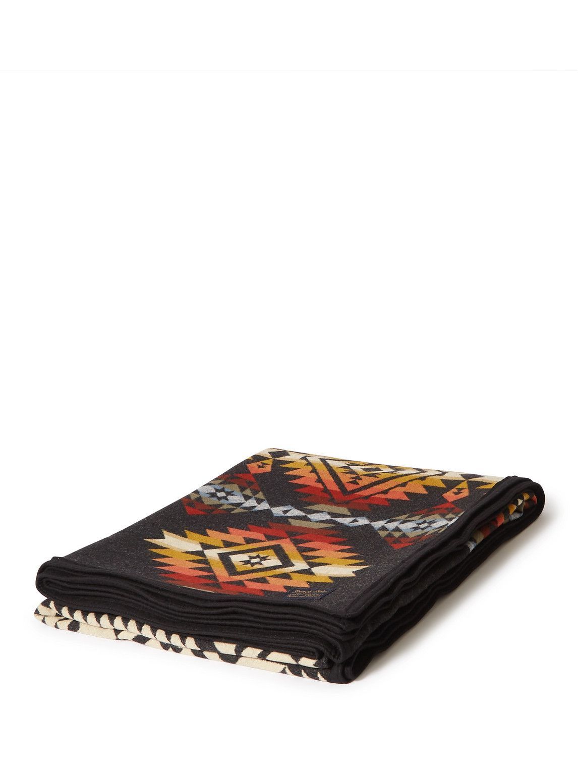 Pendleton - Heritage Wool and Cotton-Blend Jacquard Blanket Pendleton