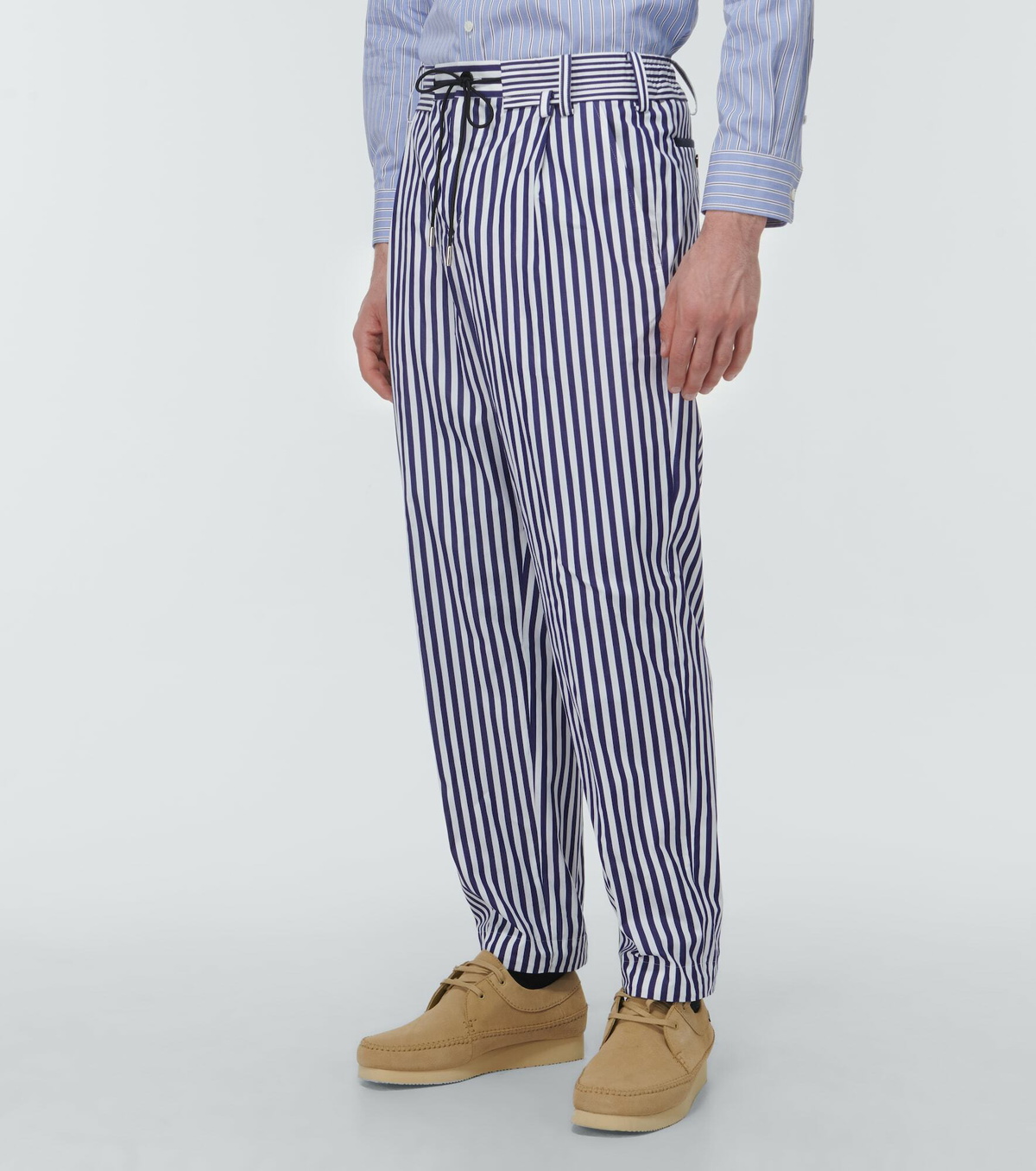 Sacai Thomas Mason Cotton Poplin Pants Sacai