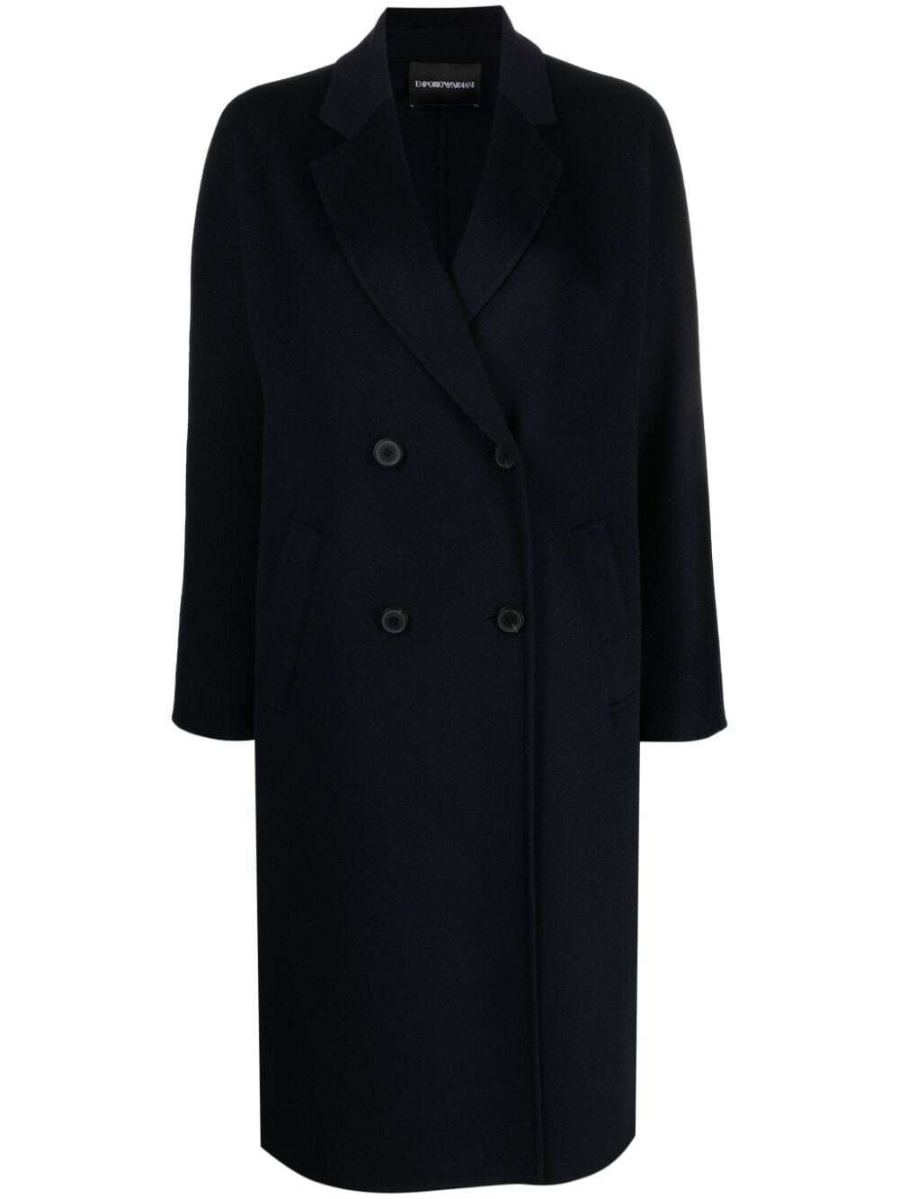 EMPORIO ARMANI - Wool Double-breasted Coat Emporio Armani