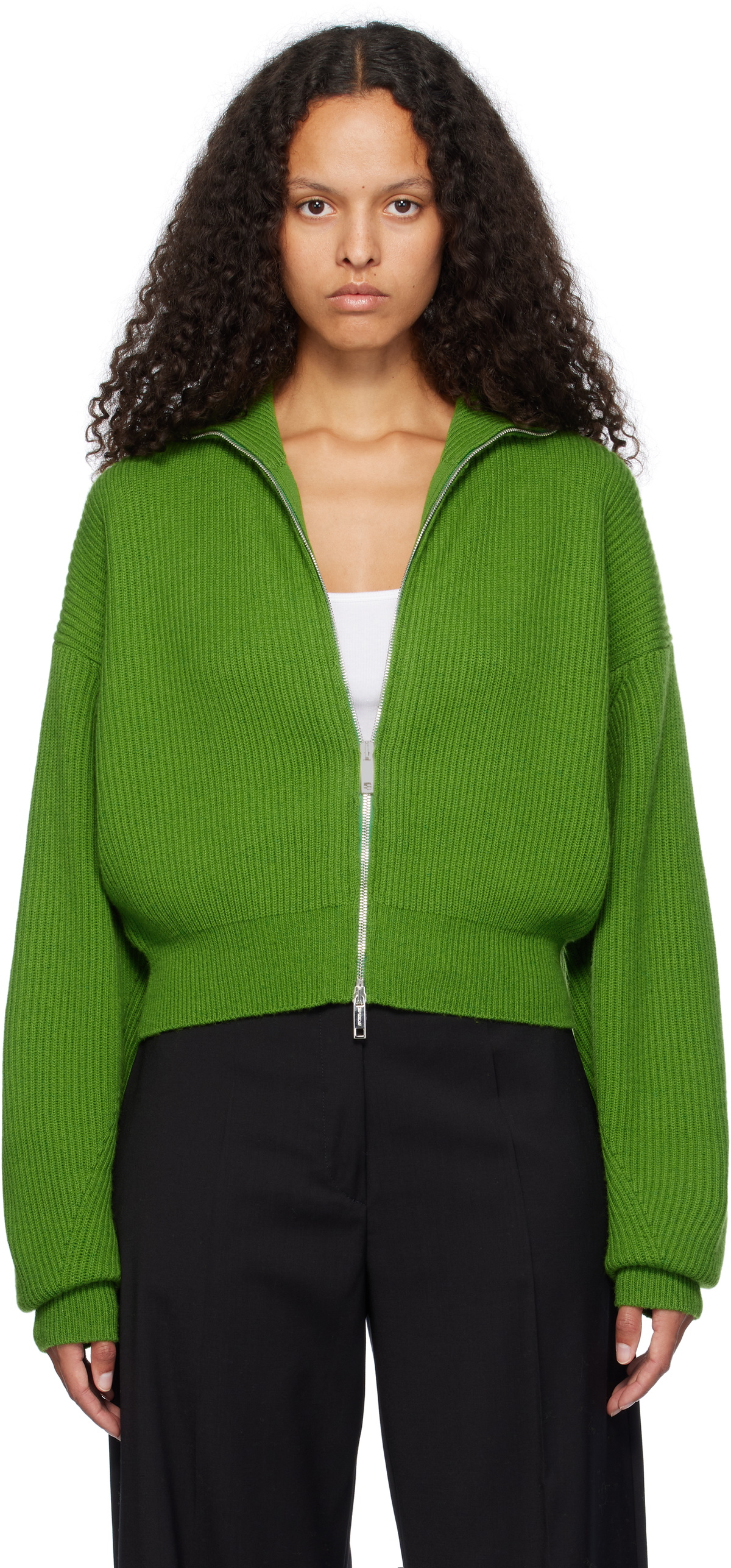 Sportmax Green Svago Cardigan Sportmax