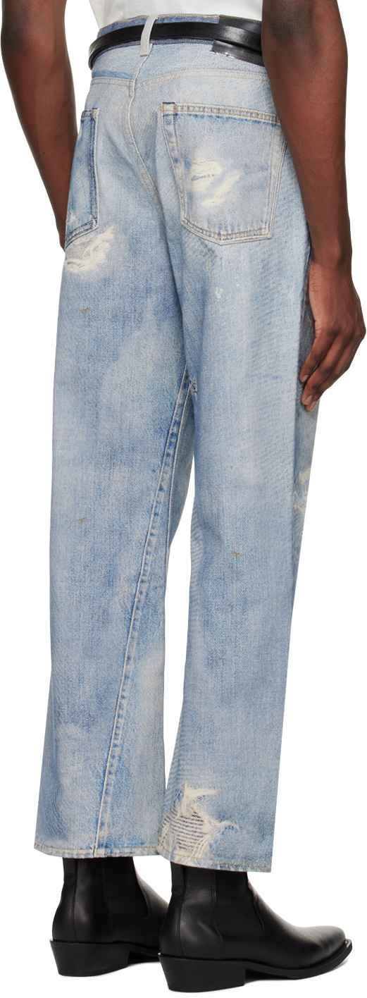 Our Legacy Blue Third Cut Jeans Our Legacy
