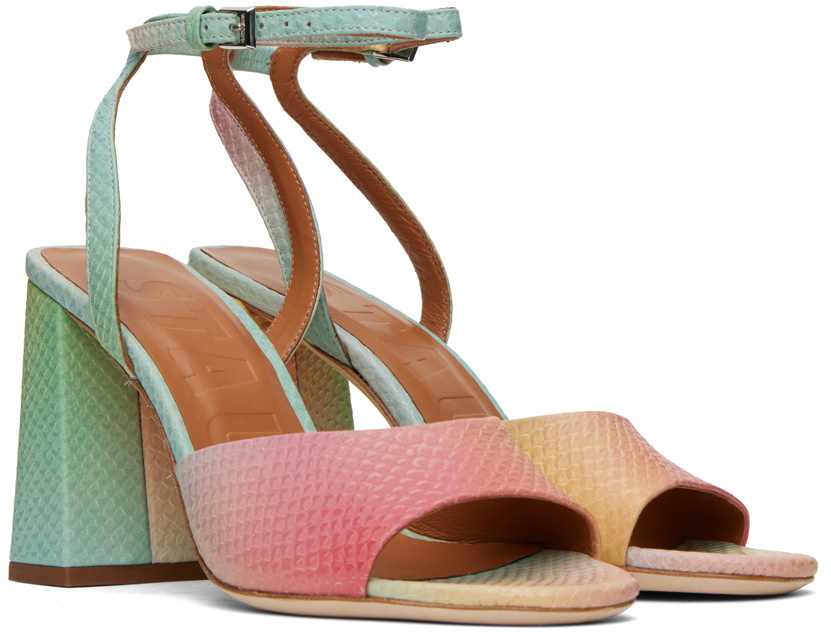 Staud Multicolor Solange Heeled Sandals Staud