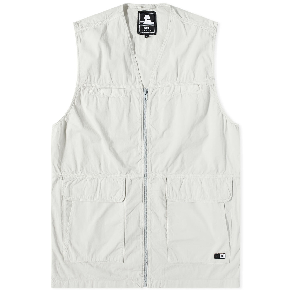 Edwin Men's Merton Vest in Mist Edwin