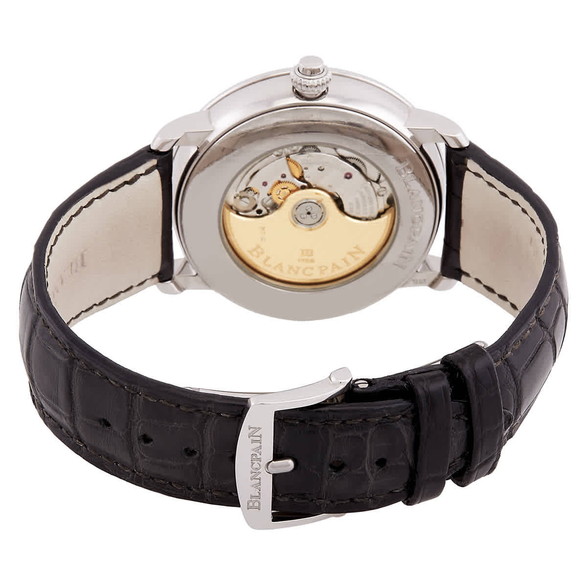 Blancpain Villeret Demi-Fuseau Horaire Automatic White Dial Watch 6660 ...