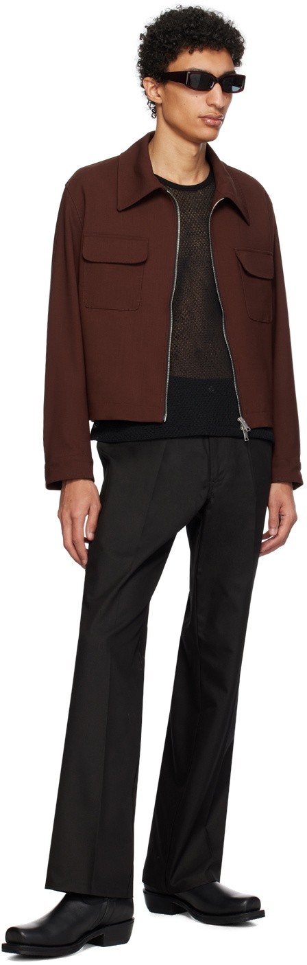 Second/Layer Black 'El Valluco' Trousers Second/Layer