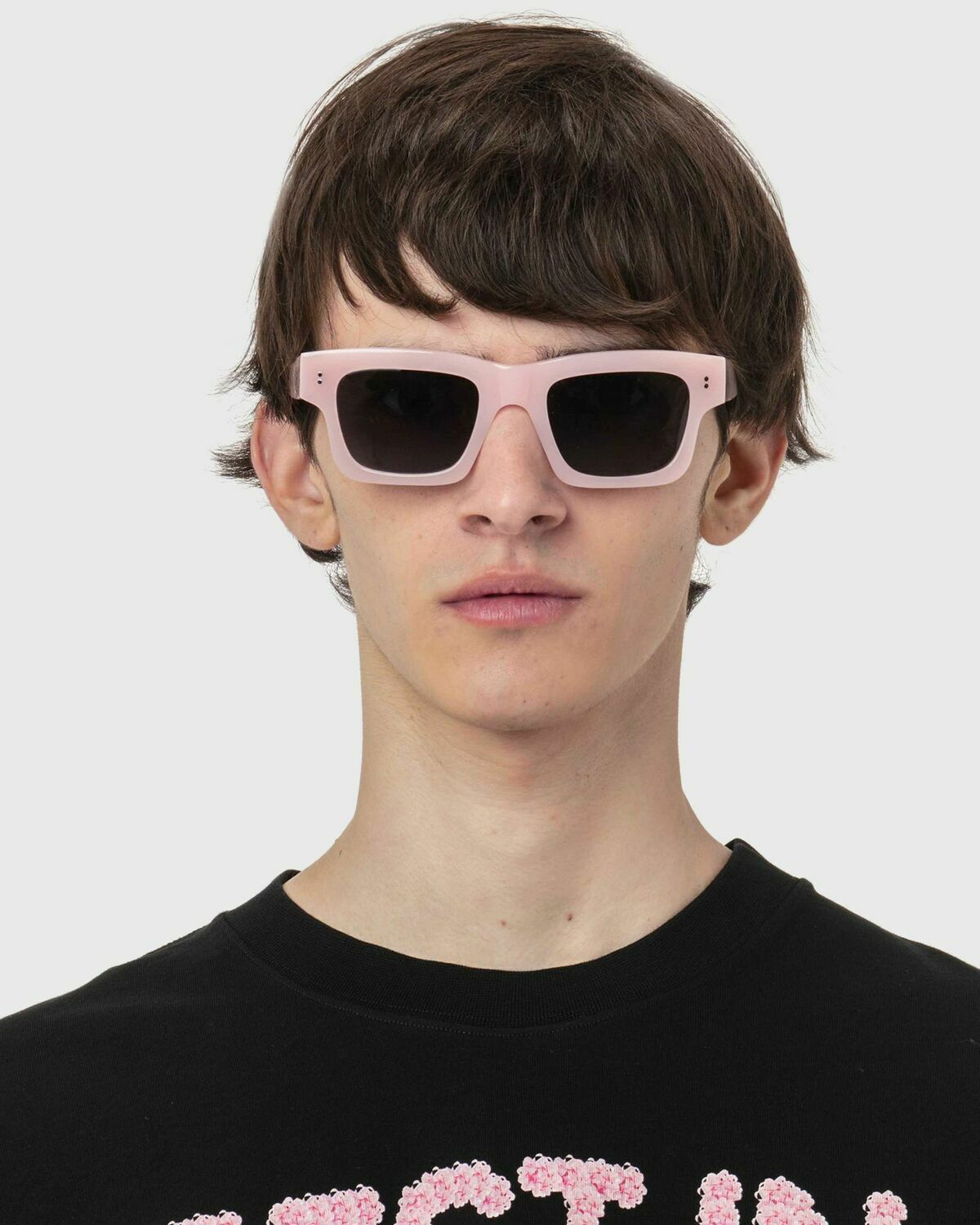 JW Anderson JWA02-RECTANGLE pink Mens Eyewear JW Anderson