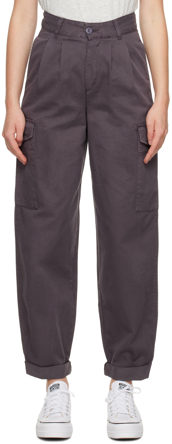 Carhartt Work In Progress Purple Collins Trousers Carhartt WIP