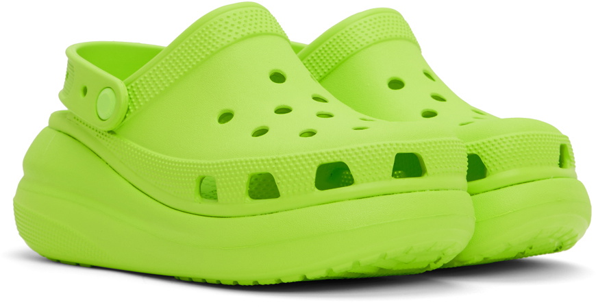 Crocs Green Crush Clogs Crocs